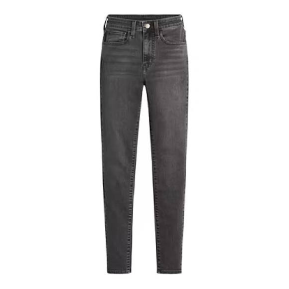Levi's | Jeans | Levis Skinny Boyfriend Fit Denim Jeans In A Worn Black ...